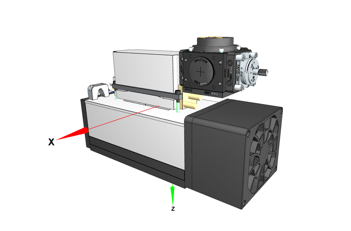 Fiber coupled 5W 577nm with pivot beam for ophthalmology – Kvant Modules